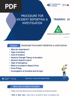 Accident Incident Reporting Flowchart | PDF | Employment | First Aid