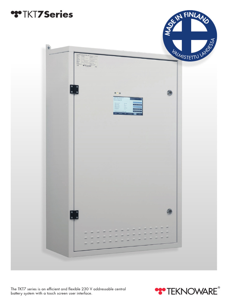 Teknoware Tkt7series Brochureen | PDF | Power Supply | Alternating Current