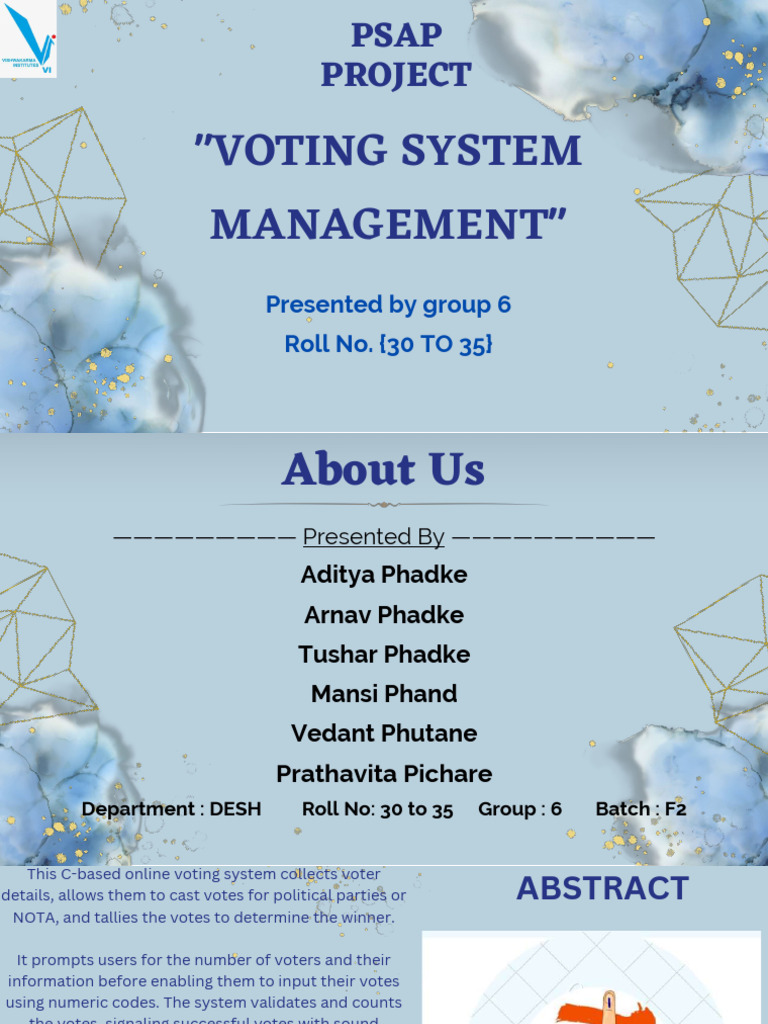 F6 - Psap CP - PPT | PDF | Control Flow | Electronic Voting
