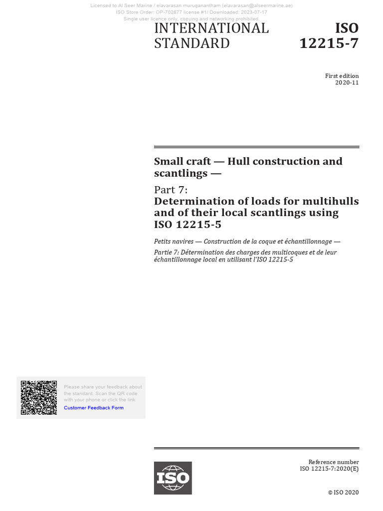 ISO_12215-7_2020(en) | Download Free PDF | International Organization ...