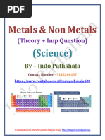 List of Important Metals and Their Ores With Chemical Formulas PDF ...