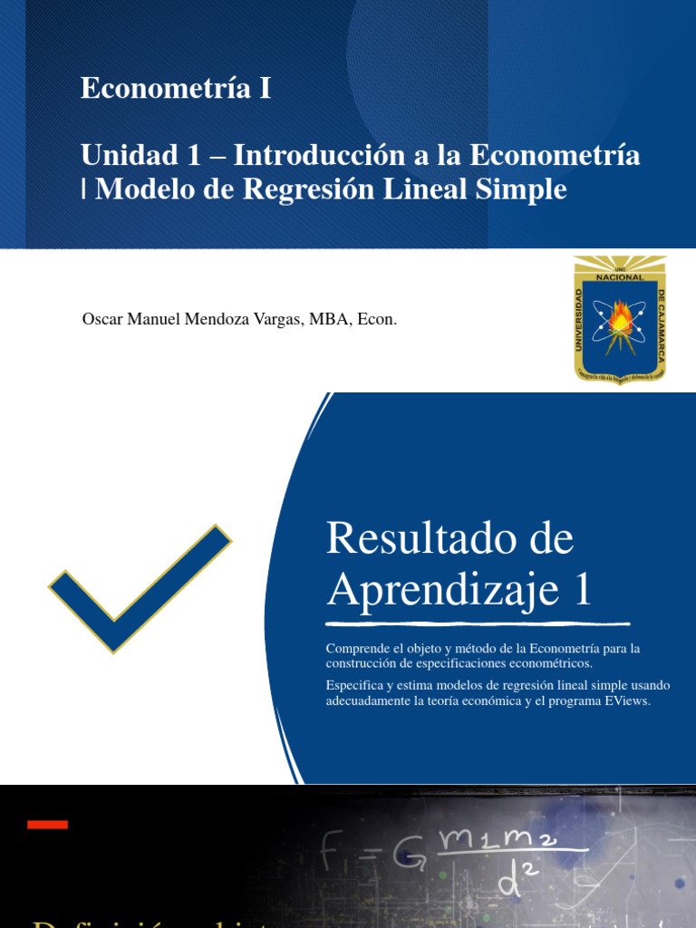 01 IntroduccionMRLS Teoria | PDF | Econometría | Análisis de regresión
