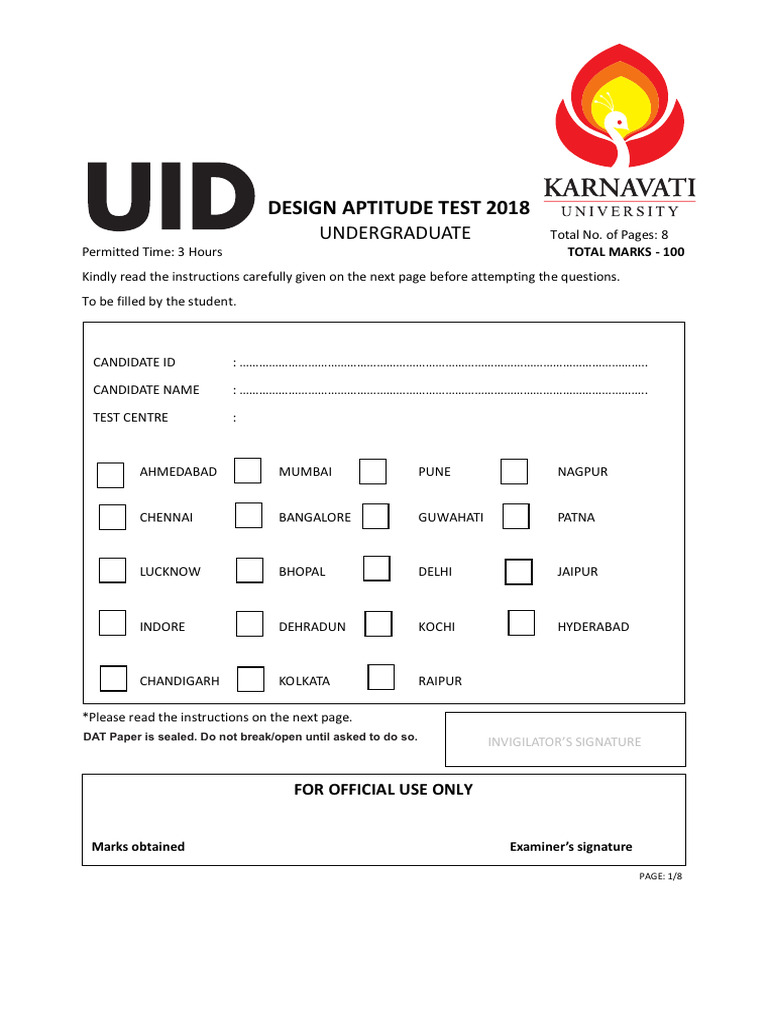 Uid Bdes 2018 | PDF | Career & Growth | Business
