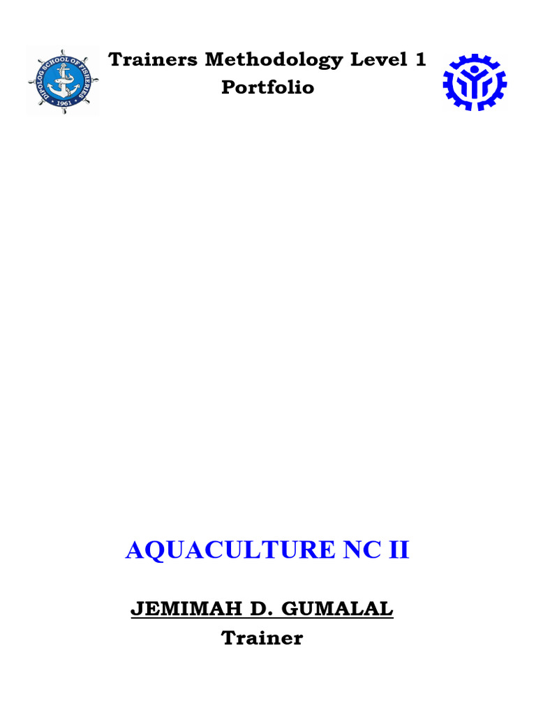 Trainers Methodology Level 1 | PDF | Infection | Pathogen