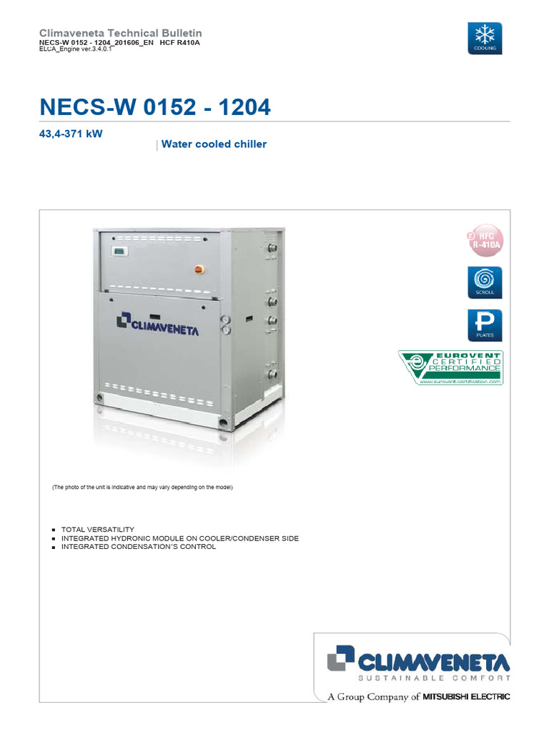 NECS-W 0152-1204 Technical Bulletin | PDF | Valve | Electrical Engineering