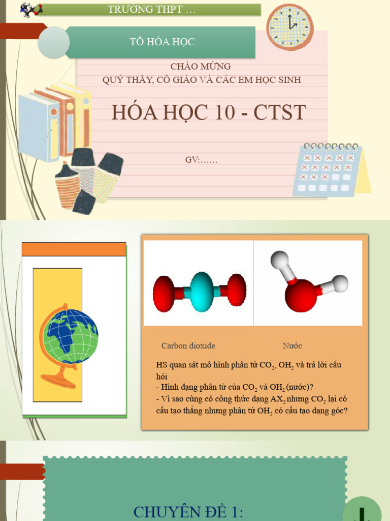 Bai1 - Lienkethoahoc - Chuyên Đề Hóa Học 10 CTST | PDF