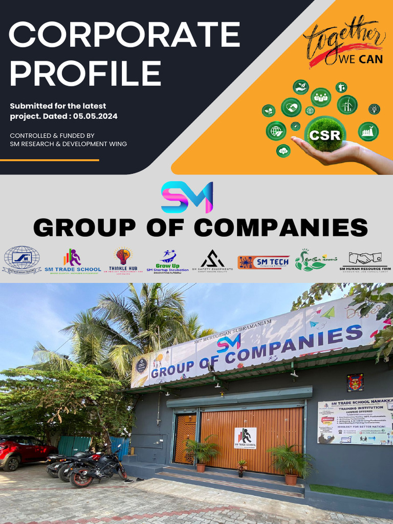 SM Group of Companies Corporate Profile 2024 | PDF | Trailer (Vehicle ...