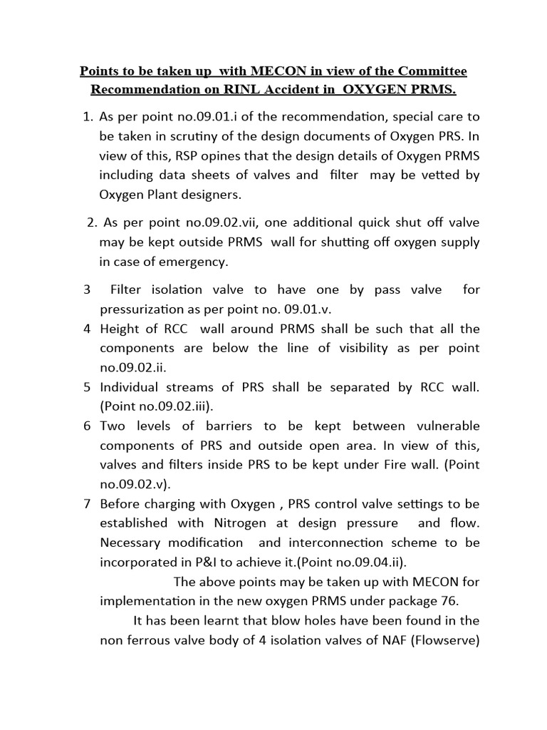 PRMS Points by RSP To Be Considered | PDF