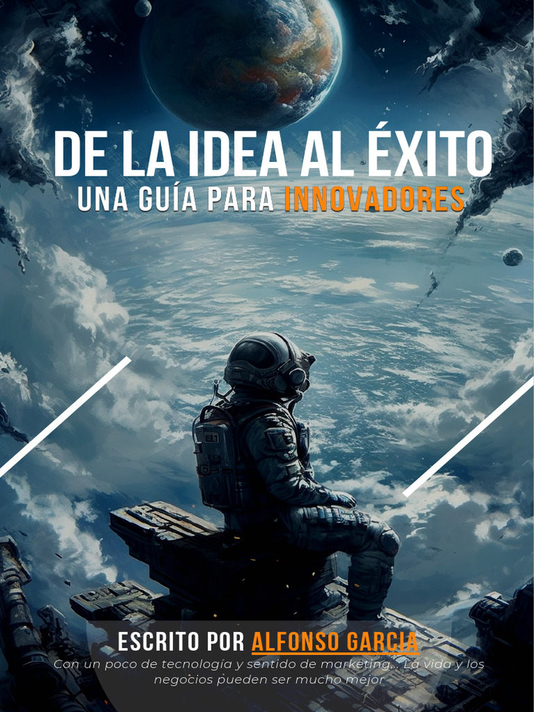 White and Blue Galaxy Photo and Diagonal Lines Science Fiction Book ...