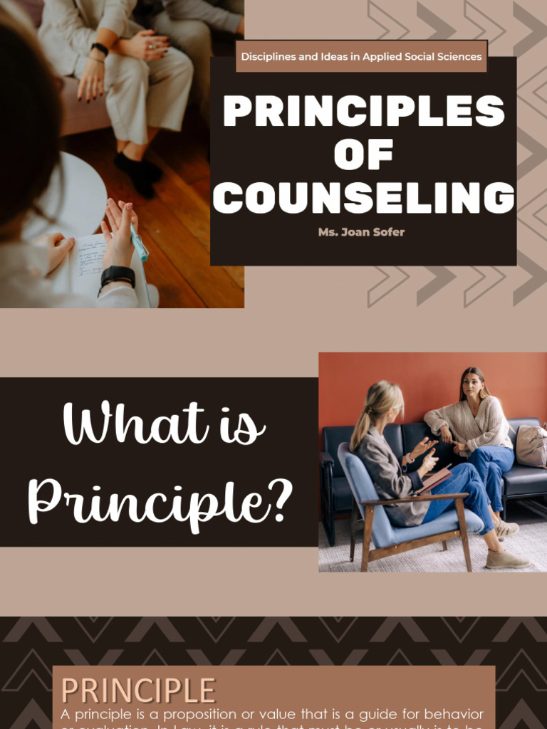 Principles of Counseling | PDF