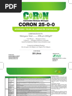 Ficha Técnica Promesol 5X | PDF | Suelo | Riego