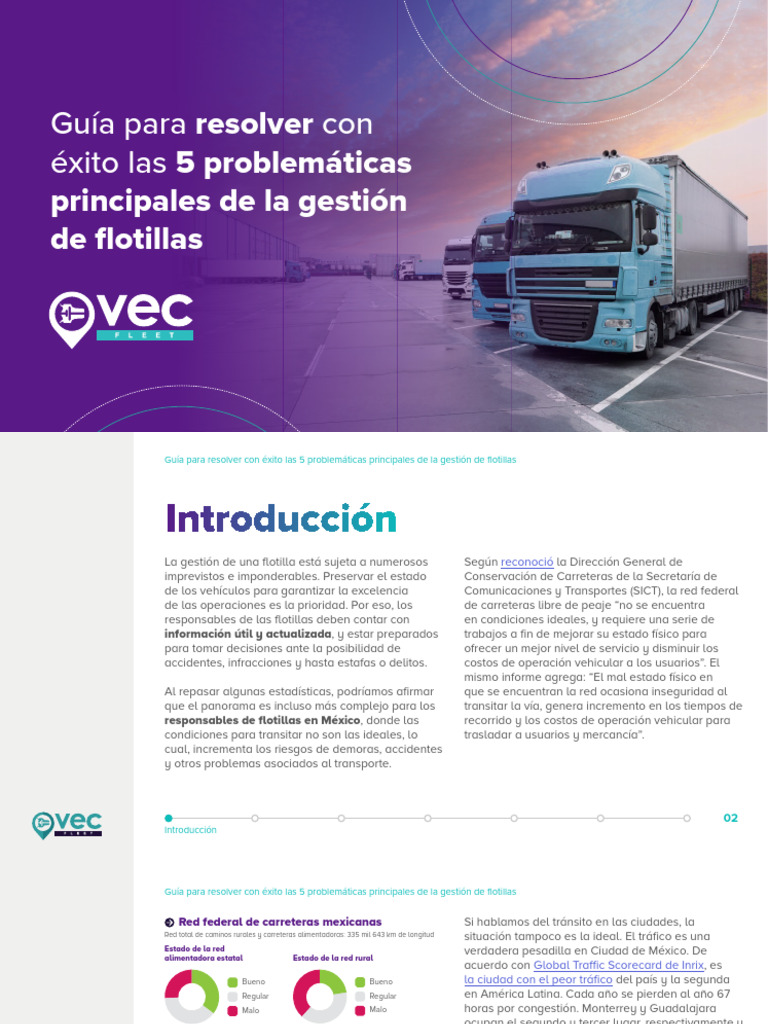 Ebook VEC Fleet - Guía para Resolver Con Éxito Las 5 Problemáticas Principales de La Gestión de ...