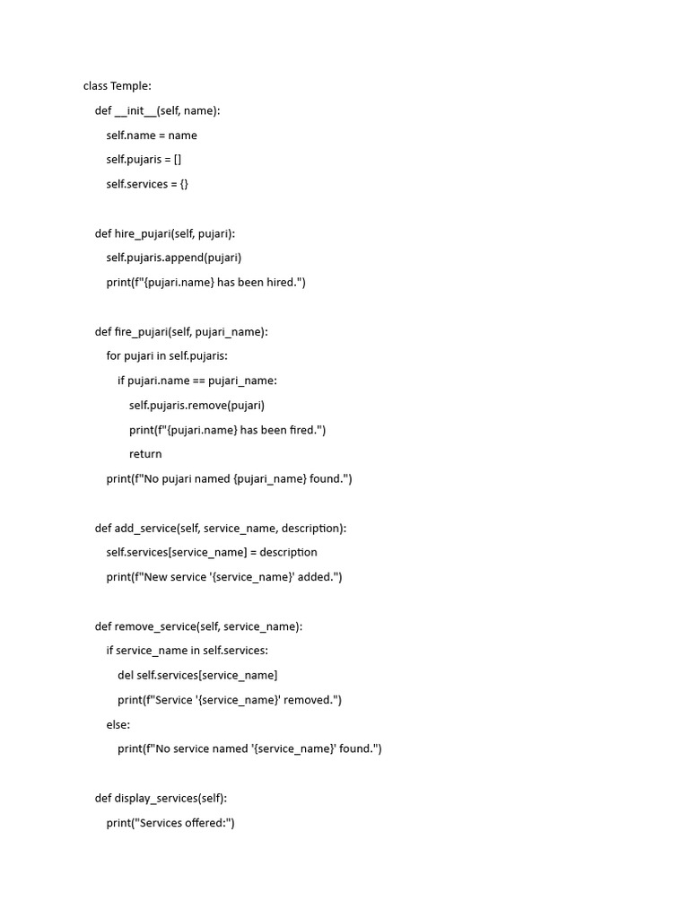 Temple Management | PDF | Computers