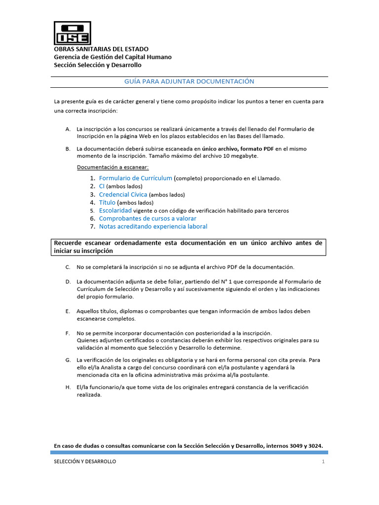 Ci 0027 23 Guia para Adjuntar Documentacion | PDF