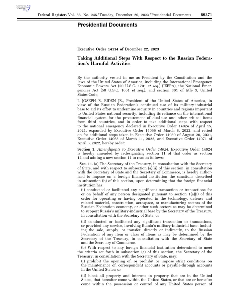 Ofac | PDF | Securities (Finance) | Futures Contract