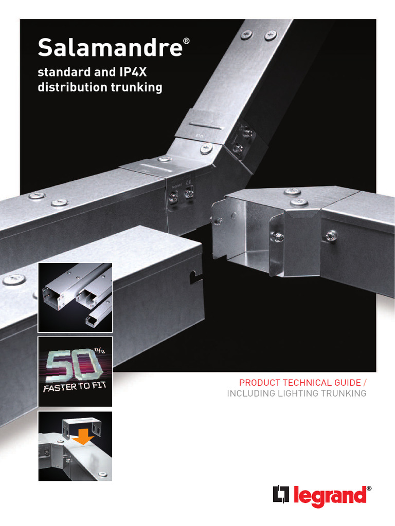 Trunking Product Spec | PDF | Electrical Wiring | Manufactured Goods