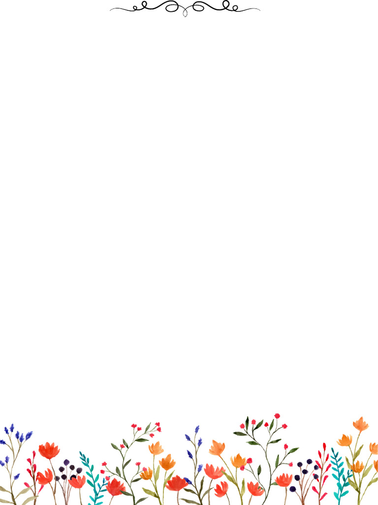 White and Black Minimalist Simple Page Border | PDF