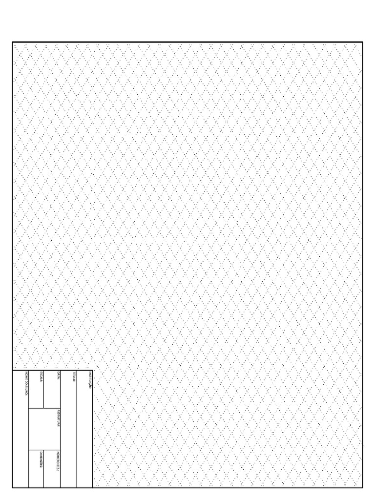 Folha perspectiva isométrica | PDF