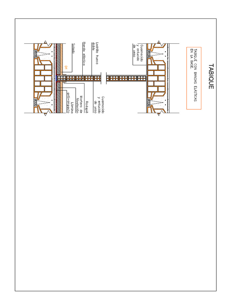 Detalle Tabique | PDF