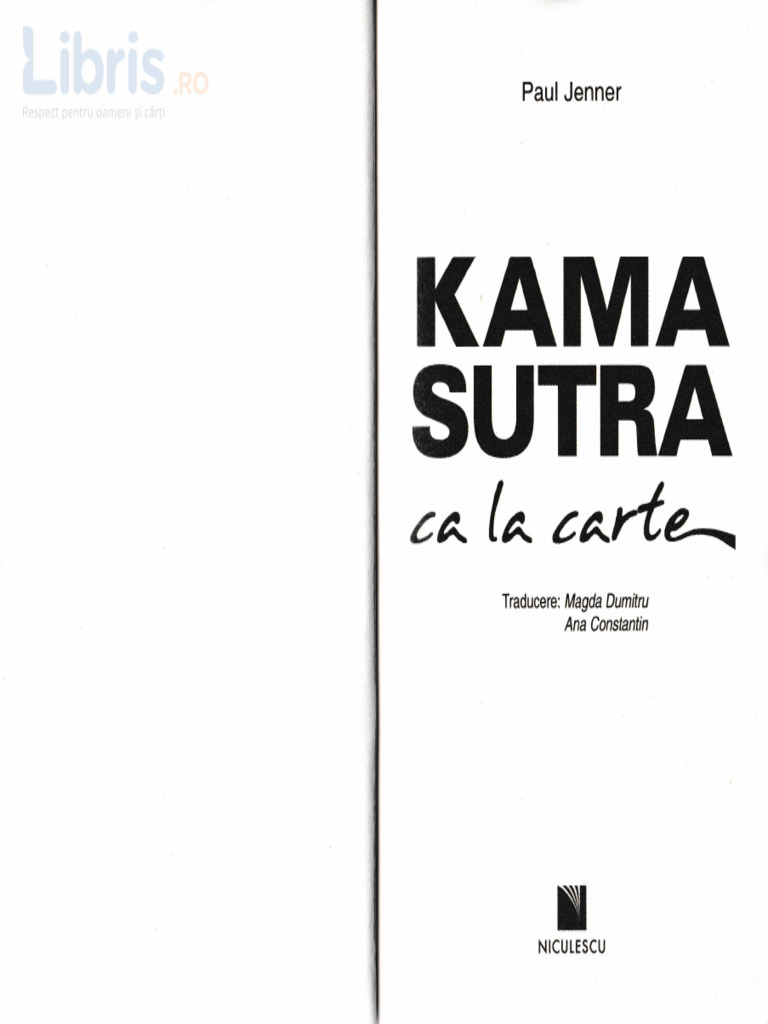 Kama Sutra CA La Carte - Paul Jenner | PDF