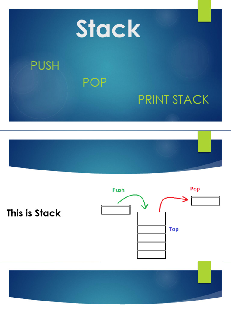Stack | PDF | Computer Programming | Computing Stack | PDF | Computer Programming | Computing