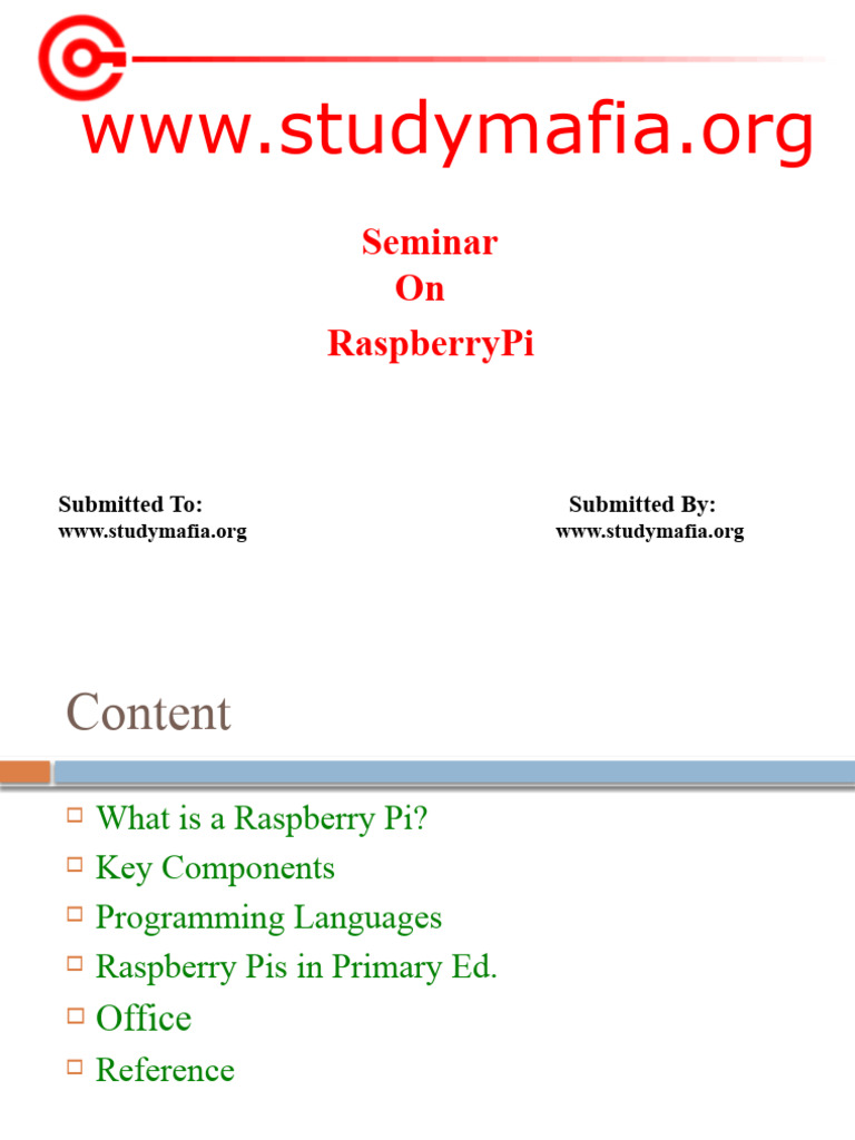 Raspberry Pi Pdf Raspberry Pi Computing