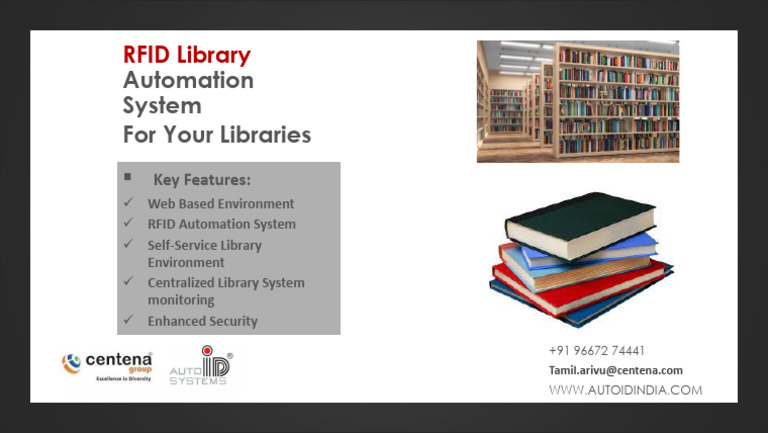 RFID Library Management System | PDF