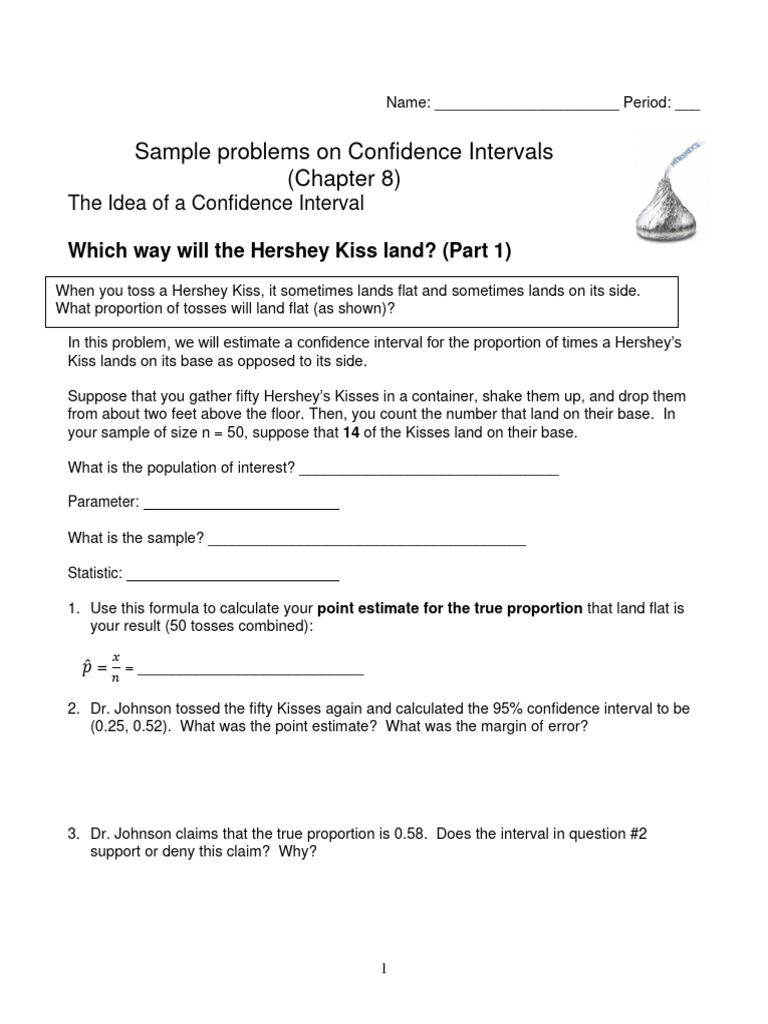 08 Sample Problems On Confidence Intervals | PDF | Errors And Residuals | Standard Error
