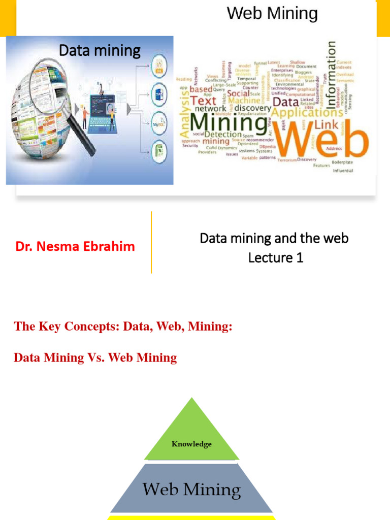 Web Mining.lec1 2 | PDF | Data Mining | Statistical Classification