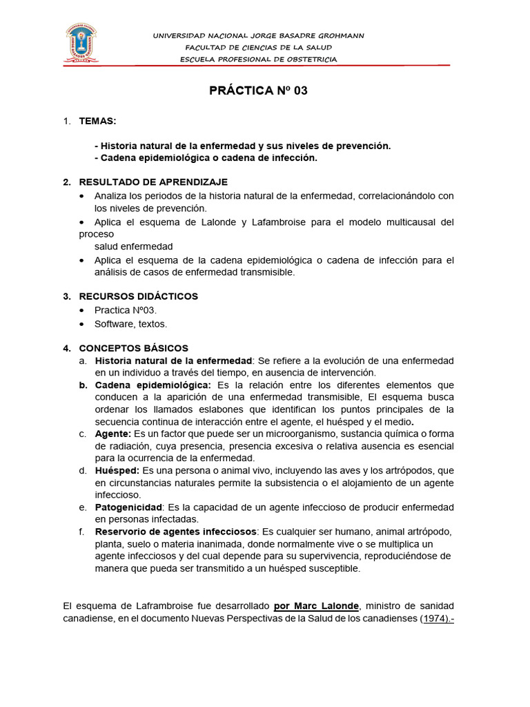 Practica Nº03 Historia Natural de La Enf-epidemiologia y Ds-2024 ...
