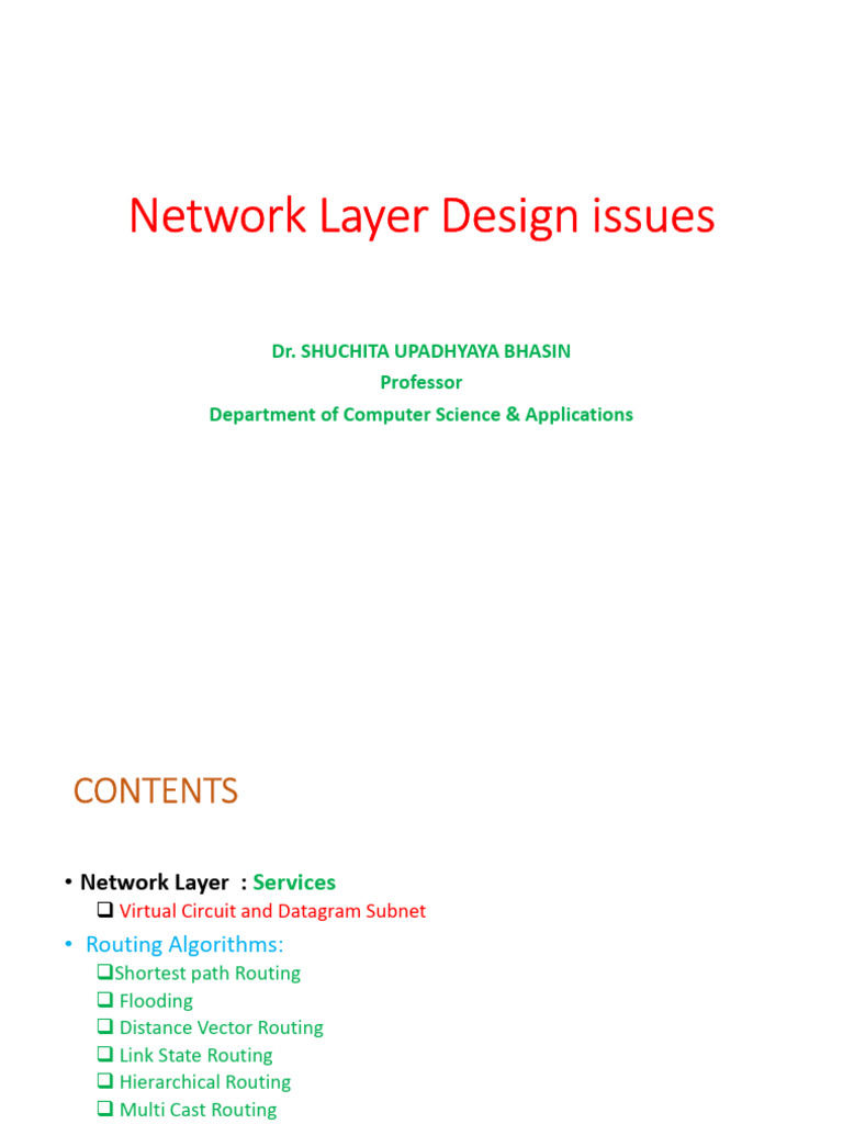 Unit Iv Lesson 15 Routing Pdf Routing Multicast