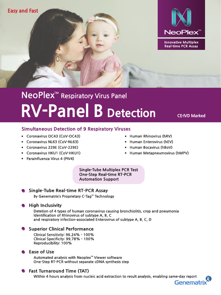 Neoplex Â Rv-Panel B Detection - Brochure (En) | PDF