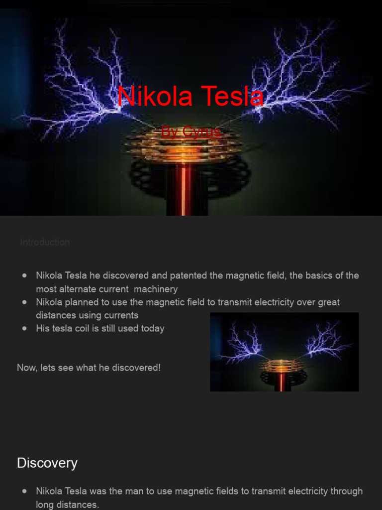Nikola Tesla | PDF