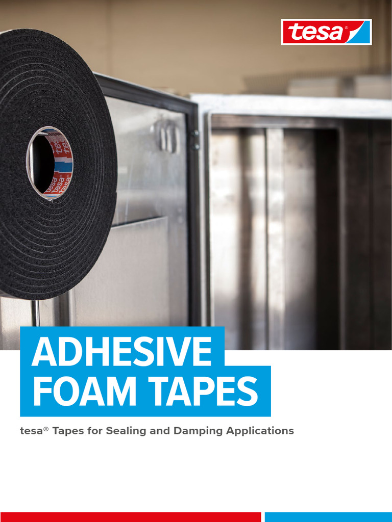 Tesa Adhesive Foam Tapes | PDF | Adhesive | Foam