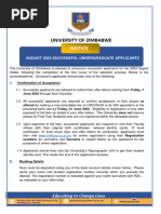 Zimbabwe Distance Chart | PDF