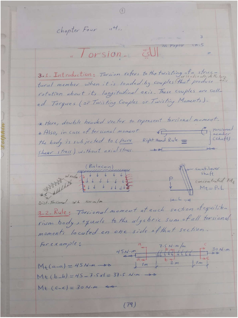 Strength of Materials-Chapter 4-1 | PDF