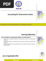 IAS 20 Accounting-For-Government-Grants-And-Disclosure-Of-Government-Assistance | PDF | Finance ...