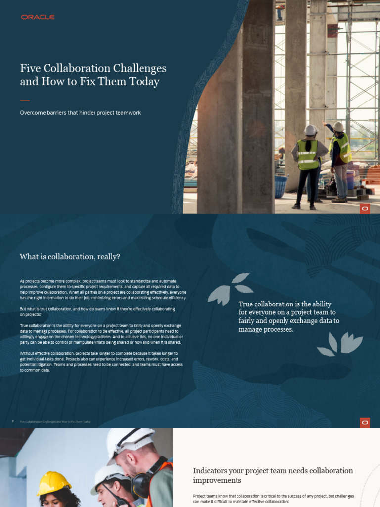 Fixing Five Collaboration Challenges | PDF | Collaboration | Project ...