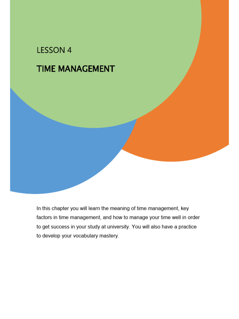 Time Management | Download Free PDF | Time Management | Professional Skills