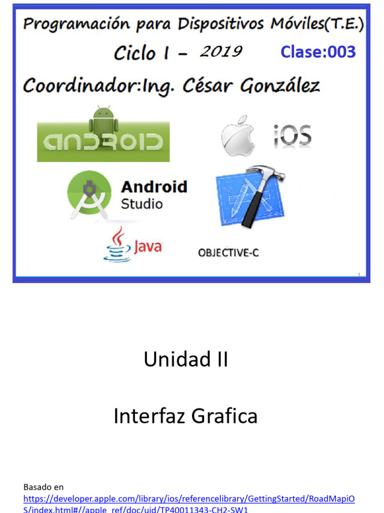 pdm115_clase03 | PDF | Ios | Software de la aplicacion