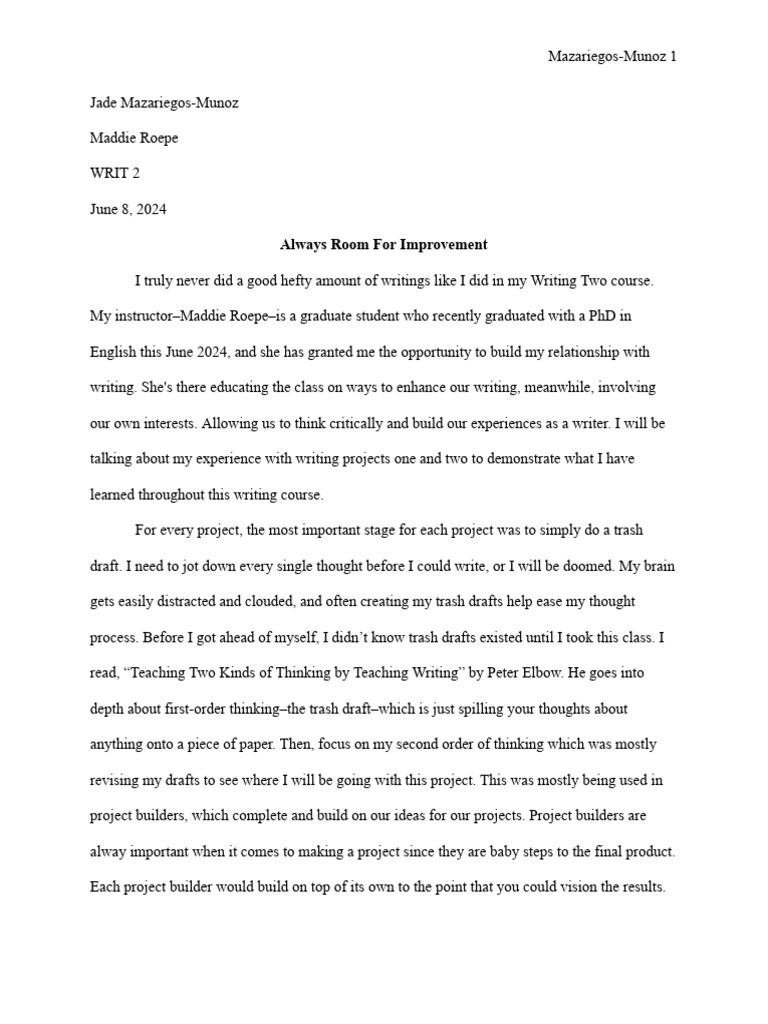 Revisioning Jade Mazariegos-Munoz | PDF | Genre | Cognition