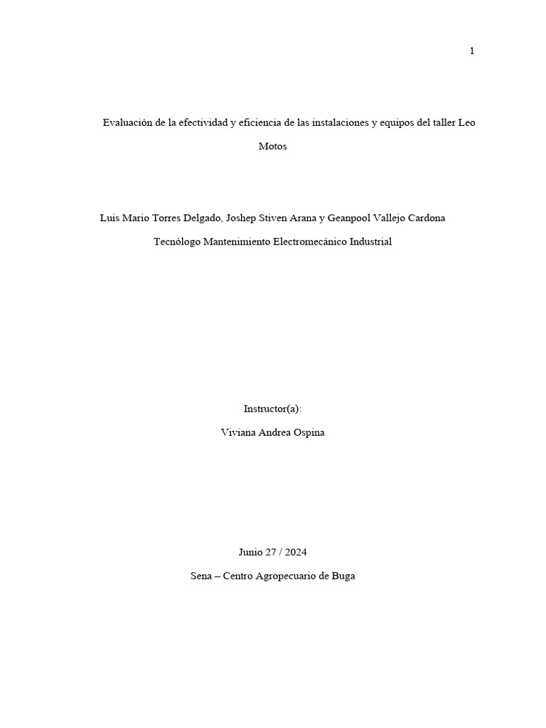 Optimización de Lubricación en Taller Leo Motos | PDF | Business | Calidad (comercial)