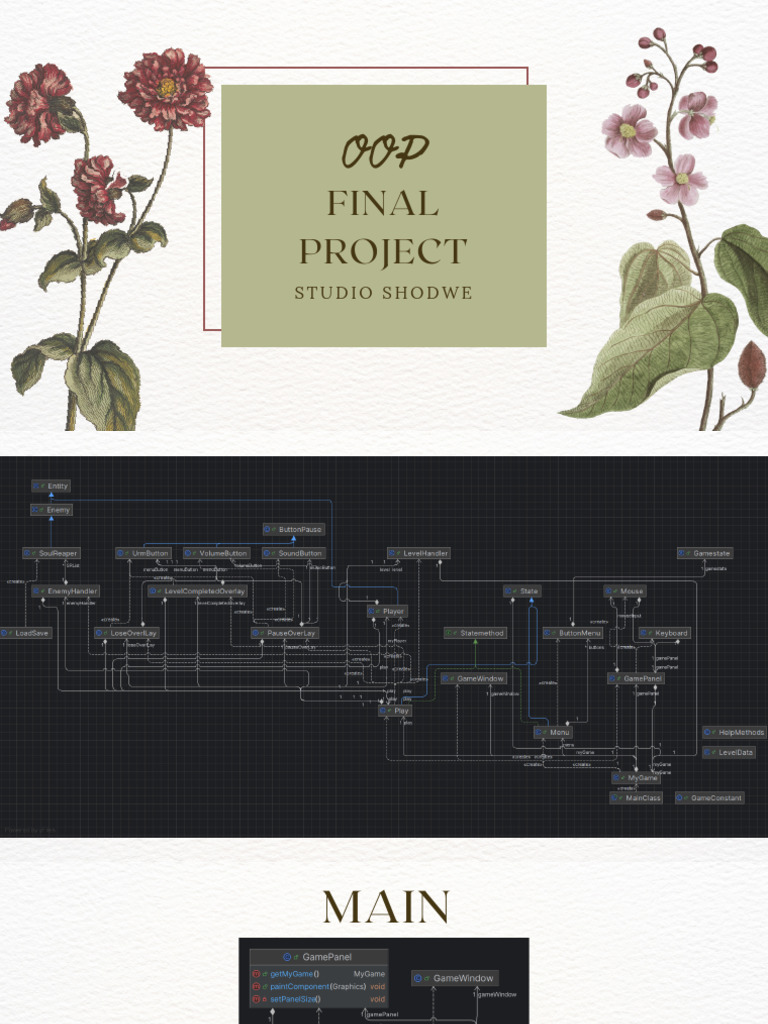 OOP Presentation | PDF | Games & Activities