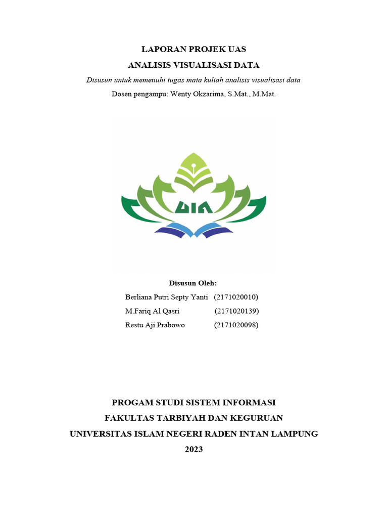 Laporan Projek Uas Fix | PDF