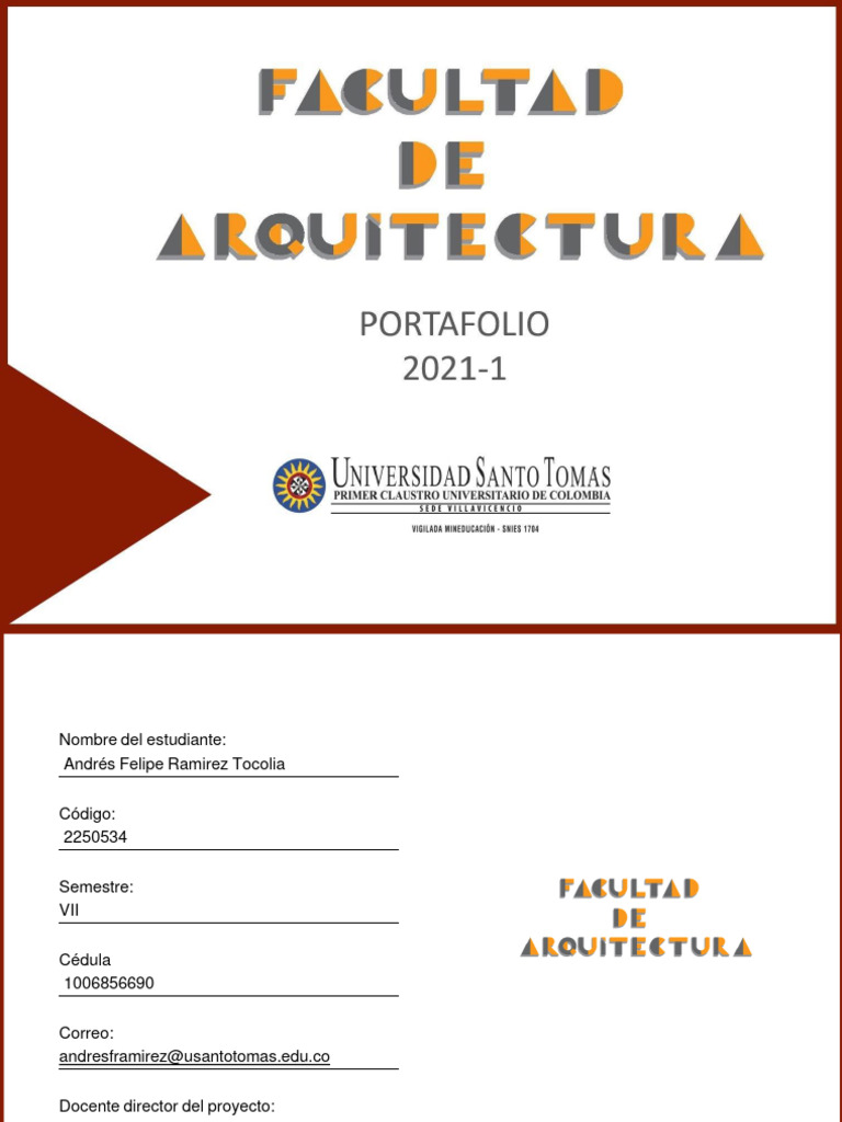 Portafolio Andres Felipe Ramirez 2021 | PDF | Arte