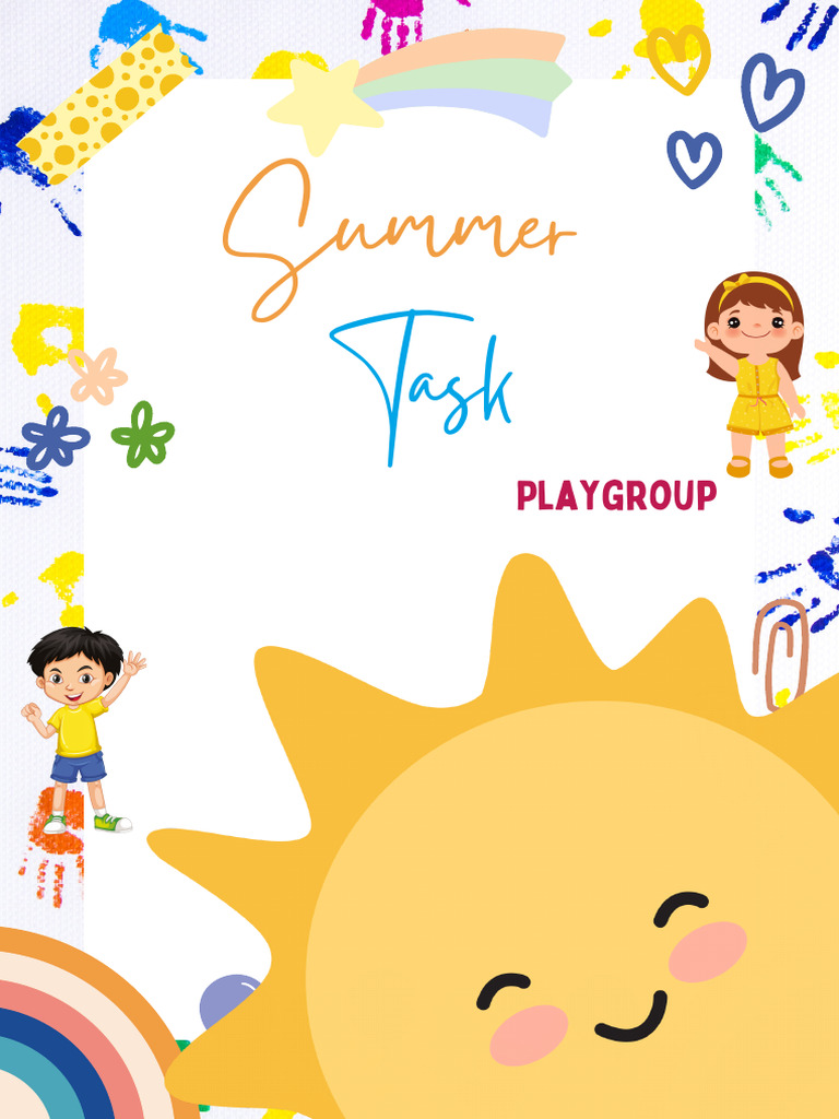 Summer Playgroup Activities Guide | PDF