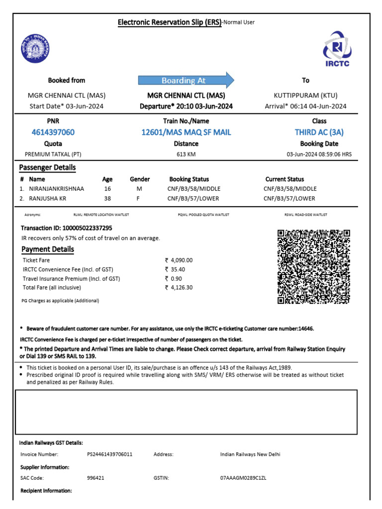 12601/mas Maq SF Mail Third Ac (3A) | PDF | Identity Document