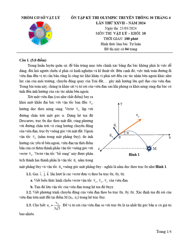 ĐỀ 10 - CSVL | PDF