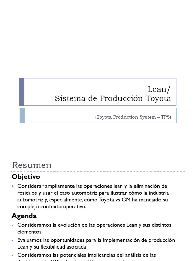 Lean | Descargar gratis PDF | Lean Manufacturing | Sector secundario de la economía