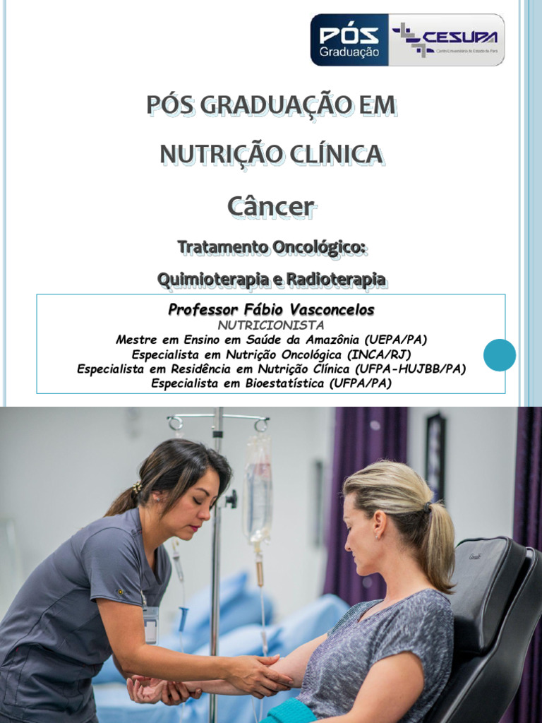 Câncer - Tratamento Oncológico Quimio e Radioterapia-1 | PDF | Fibra ...